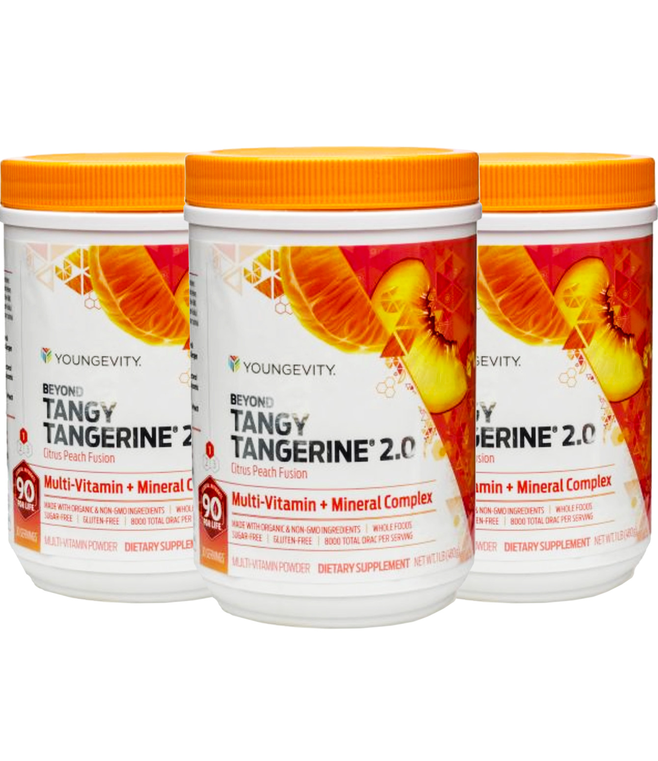 Beyond Tangy Tangerine 2.0 | 3 Pack | Citrus Peach | Youngevity | BTT
