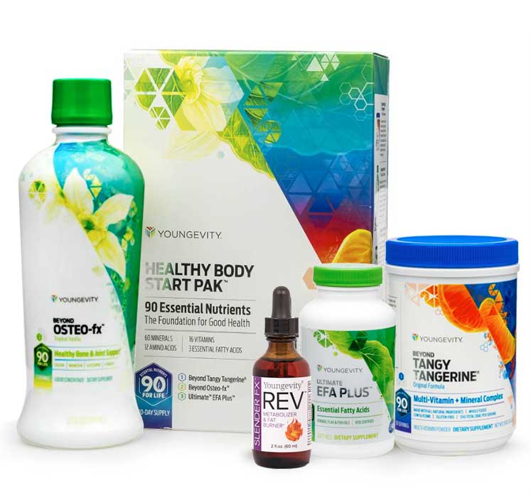 Healthy Body Weight Loss Pak | Youngevity | 90 for Life | Wallach