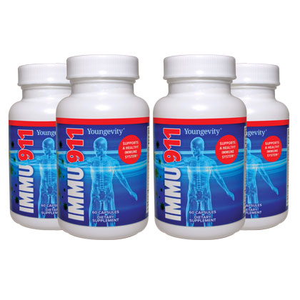 Immu 911 | Youngevity | 4 Pack | Immune System Supplement