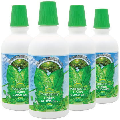 Majestic Earth Liquid GlucoGel | Dr. Wallach | 4 Pack | Youngevity ...