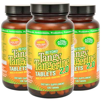 Beyond Tangy Tangerine Tablets | 3 Pack | Youngevity | 90 for Life