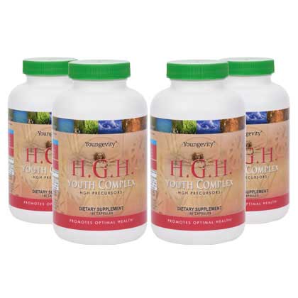 HGH Youth Complex | Youngevity | Human Growth Hormone | HGH | 4 Pack