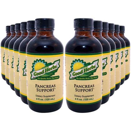 Pancreas Support (4oz) - 12 Pack: Majestic Earth Minerals