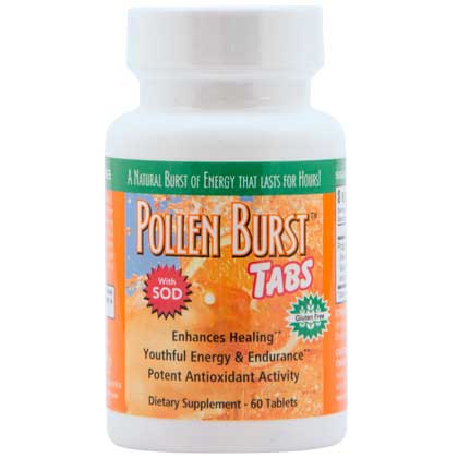 Pollen Burst Tabs 60 Tablets: Majestic Earth Minerals