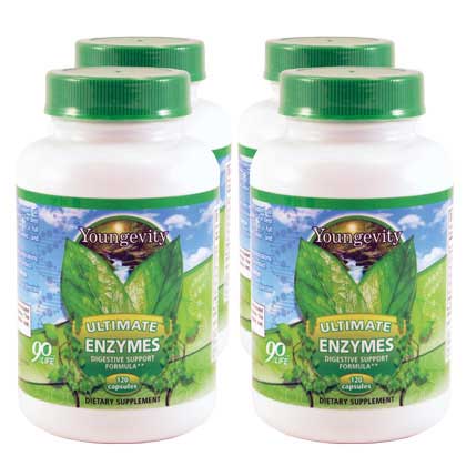 Dr. Wallach Ultimate Enzymes®- 120 capsules (4 Pack) by Youngevity