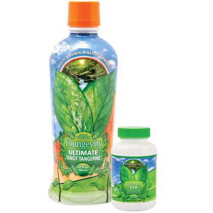 Essential 90 Starter Pak | Youngevity | 90 for Life | Tangerine | EFA