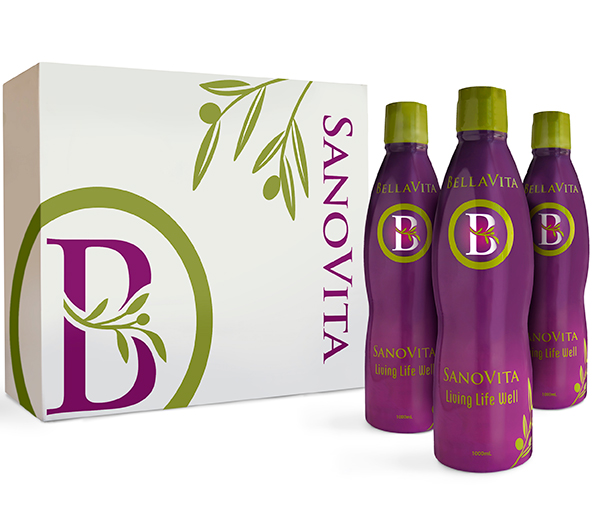 SanoVita - 1000 ml Bottle (3 bottles in box): Majestic Earth Minerals